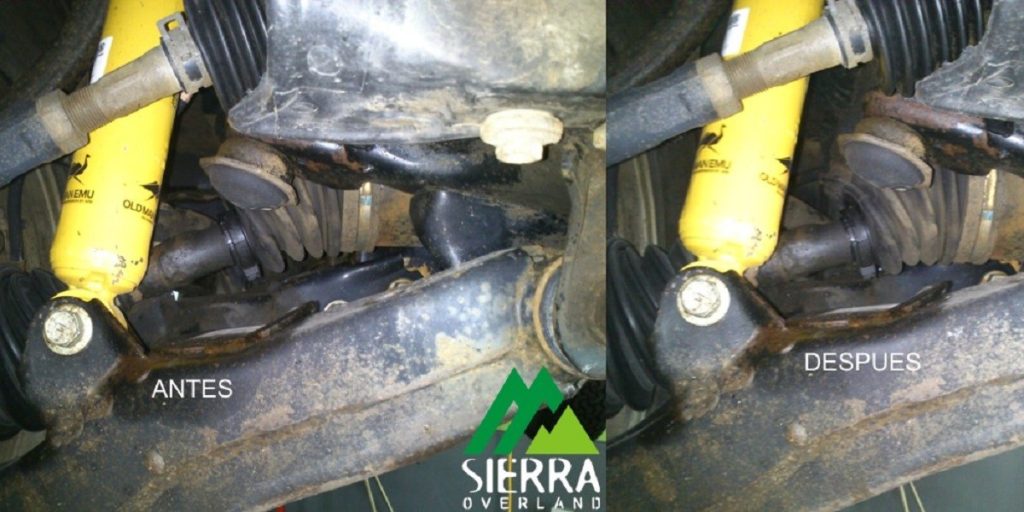 Diff drop Toyota HDJ-100 - Sierra Overland, S.L.